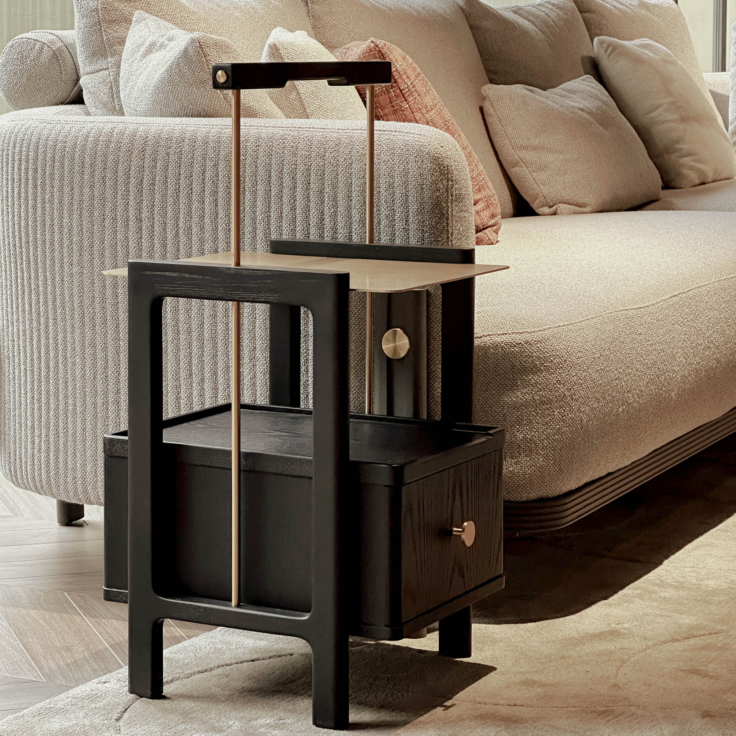 Porter Side Table-Black – cancanfurnishings.com