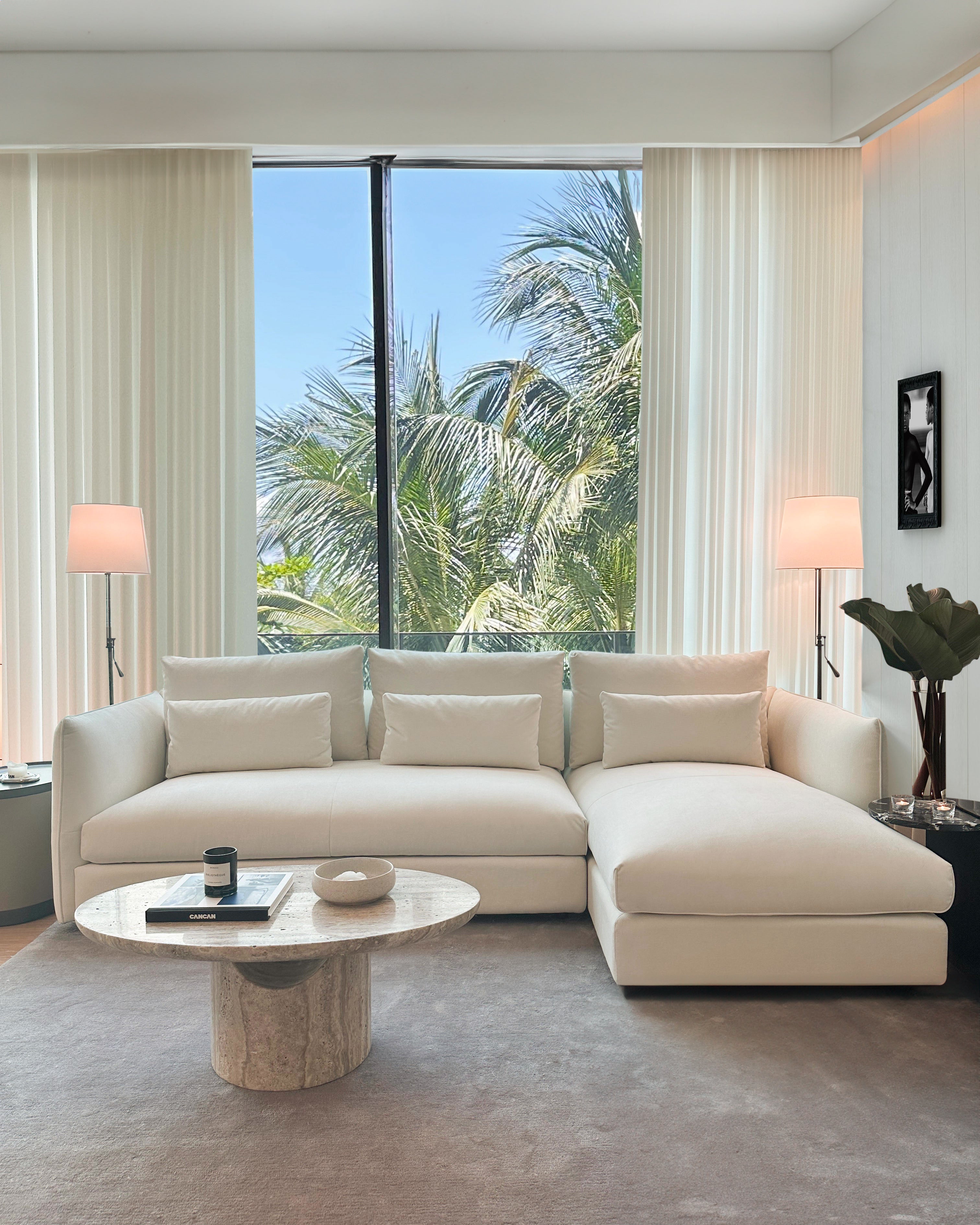 Tristen Chaise Sectional Sofa – CANCAN
